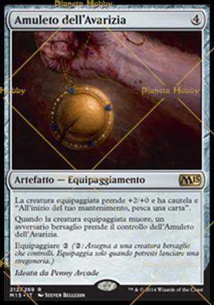 Amuleto dell'Avarizia - Avarice Amulet