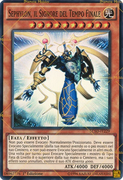 Sephylon, il Signore del Tempo Finale