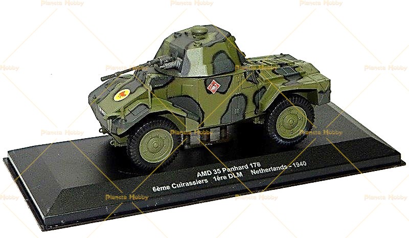 Eaglemoss AMD35 Panhard 178 6ème Cuirassiers 1ère DLM