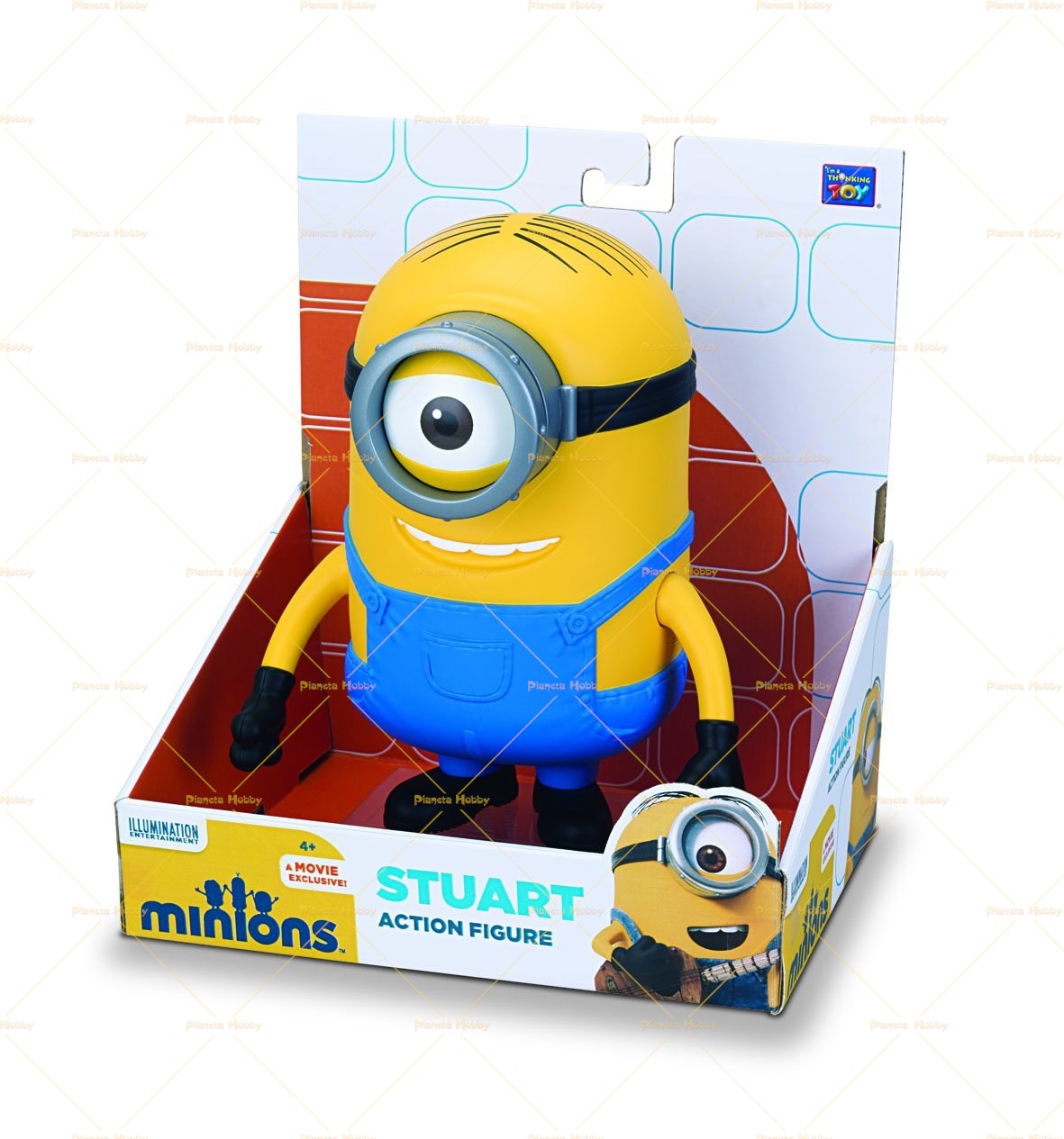 Minions Action Figure Stuart 20 cm