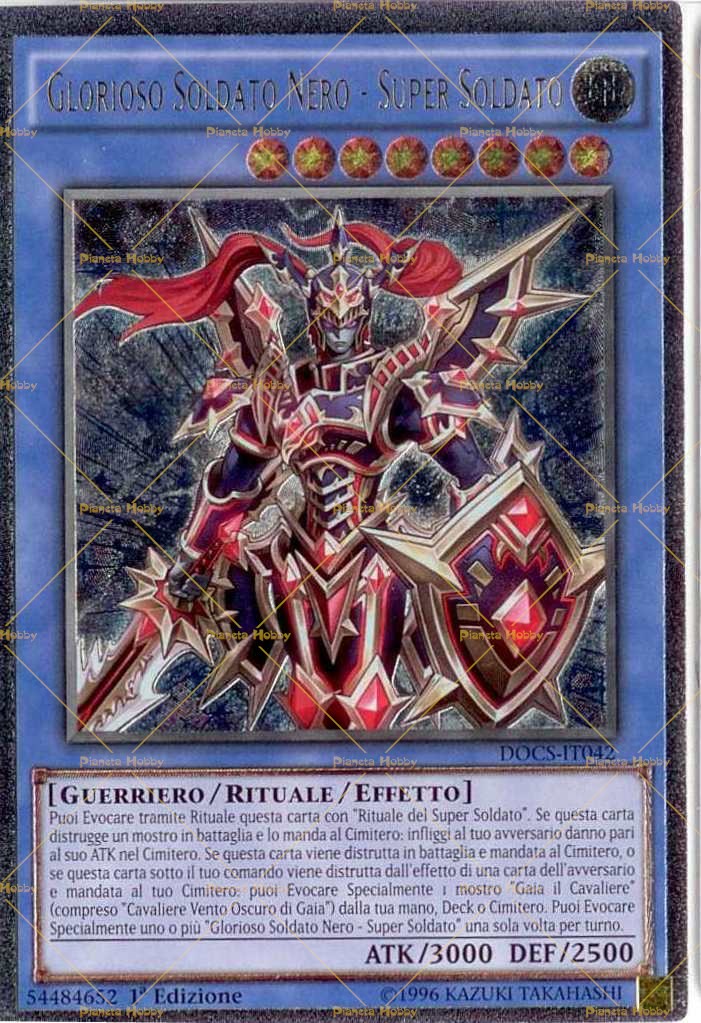 Glorioso Soldato Nero - Super Soldato