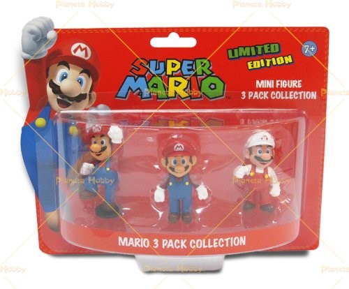Super Mario - Mario 3 Pack