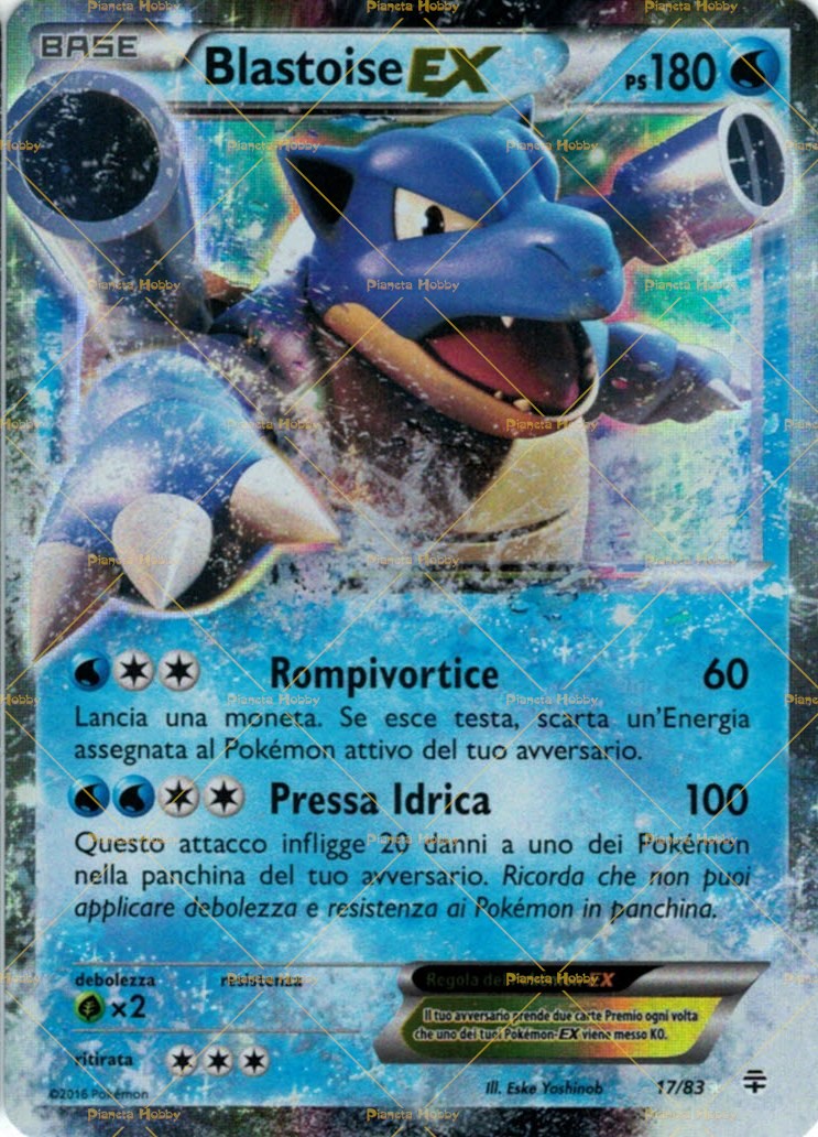 Acquistiamo Blastoise EX