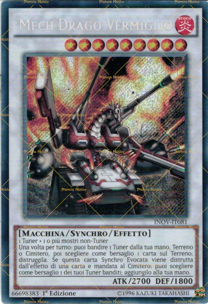 Mech Drago Vermiglio
