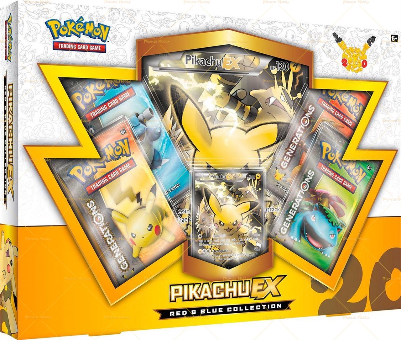 Pokemon Red and Blue Collection Pikachu EX