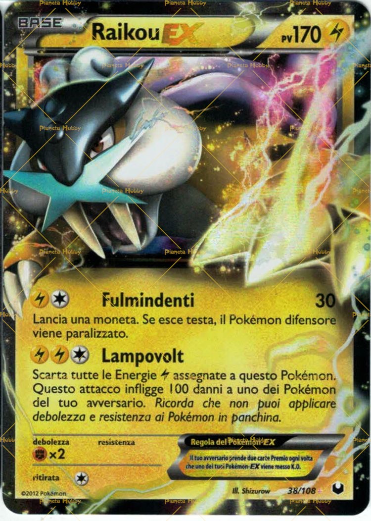 Acquistiamo Raikou EX