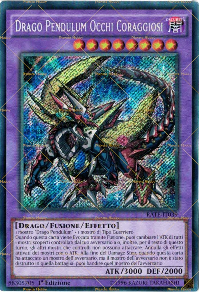 Drago Pendulum Occhi Coraggiosi