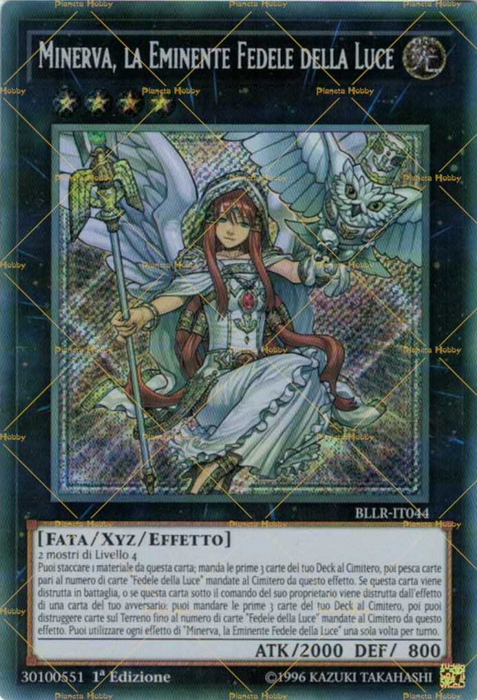 Minerva, La Eminente Fedele della Luce