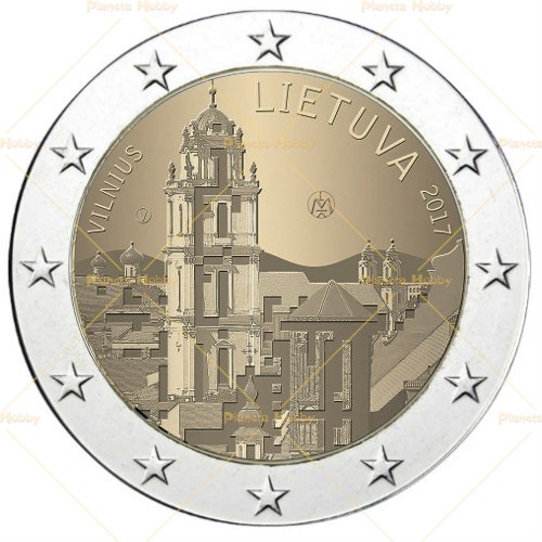 2 Euro Lituania 2017 - Vilnius capitale della cultura e dell’arte