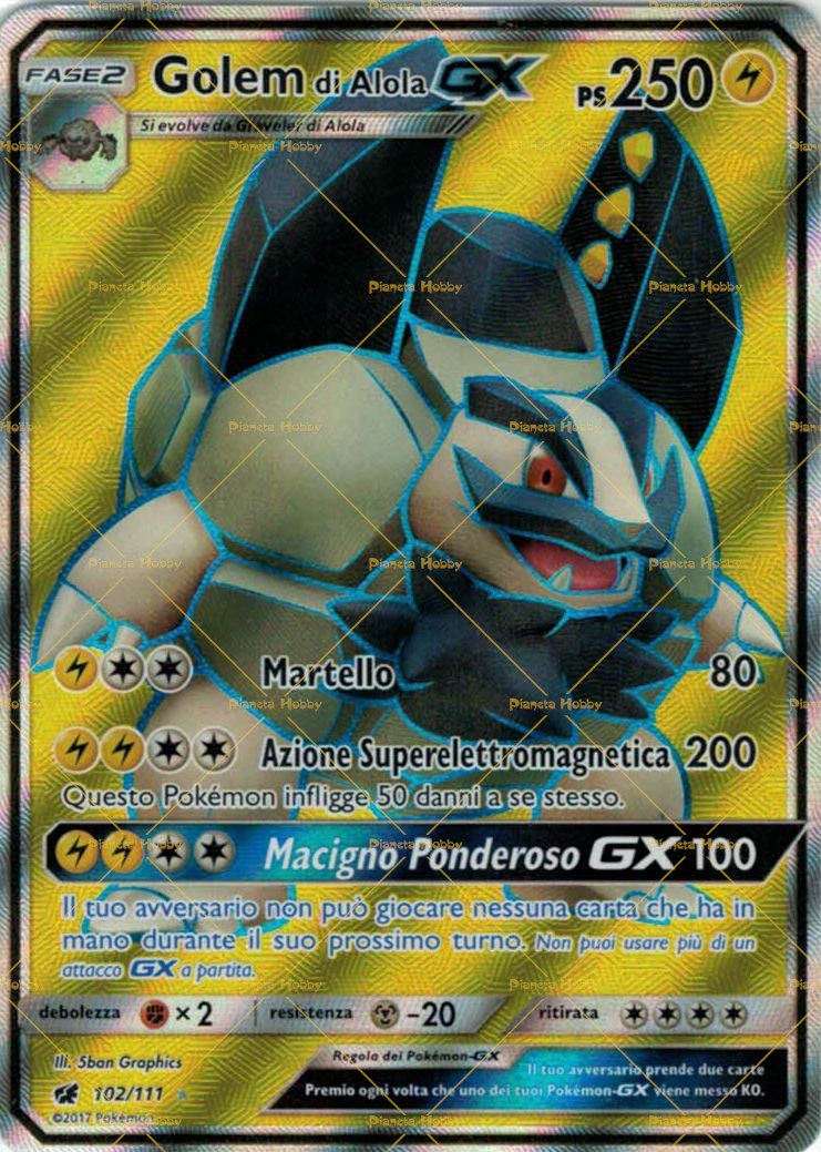 Golem di Alola GX