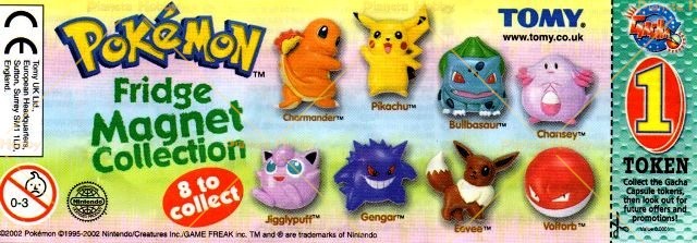 Pokemon - Fridge Magnet Collection