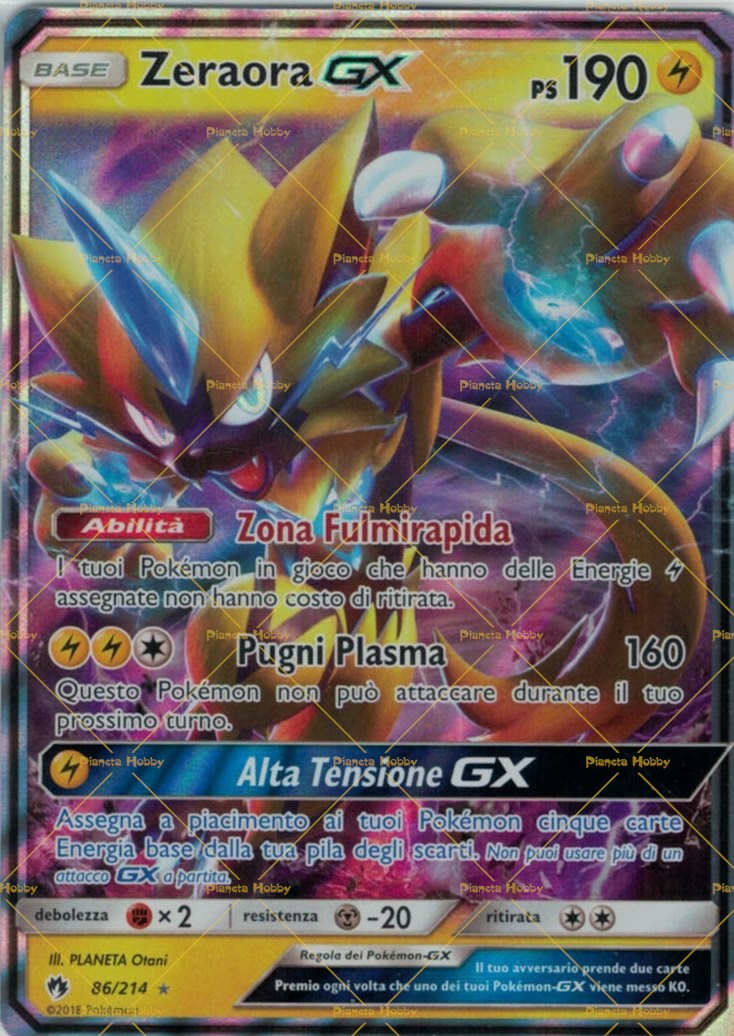 Acquistiamo Zeraora GX