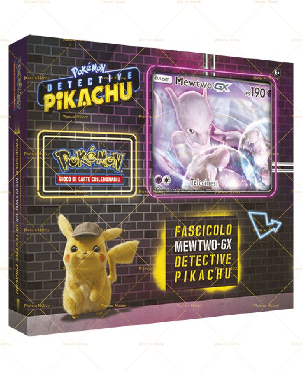 Detective Pikachu Fascicolo Mewtwo GX