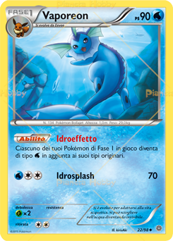 Acquistiamo Vaporeon reverse